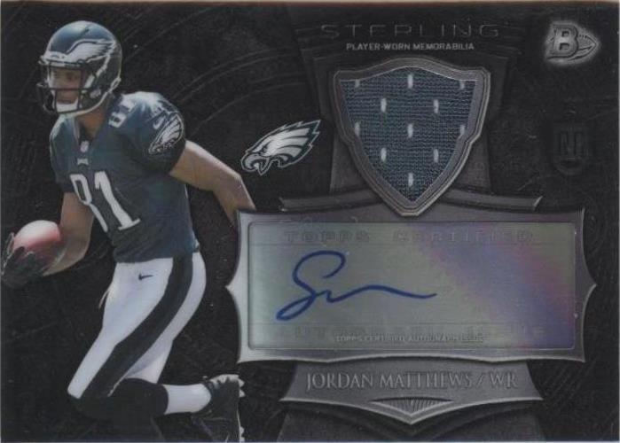 2014 Bowman Sterling - Autograph Rookie Relics #BSAR-JMA Jordan ...