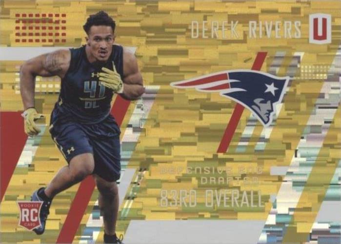 2017 Panini Unparalleled - Class of 2017 Rookie Yellow #293 Derek ...