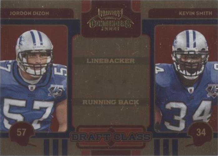 2008 Playoff Contenders - Draft Class #14 Kevin Smith, Jordon Dizon ...