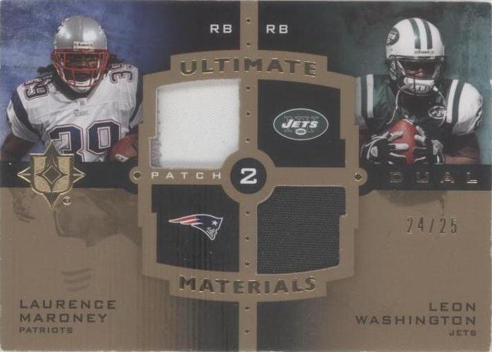 2007 Ultimate Collection - Ultimate Dual Materials Gold Patch #UDM-30 ...