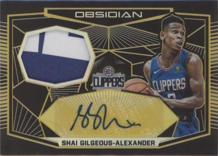 2018-19 Panini Obsidian - Rookie Jersey Autograph Prizm Electric Etch ...