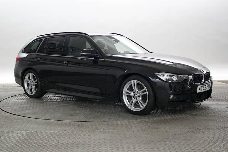 2012 (62 Reg) BMW 320D 2.0 M Sport Touring Black Sapphire ESTATE DIESEL ...