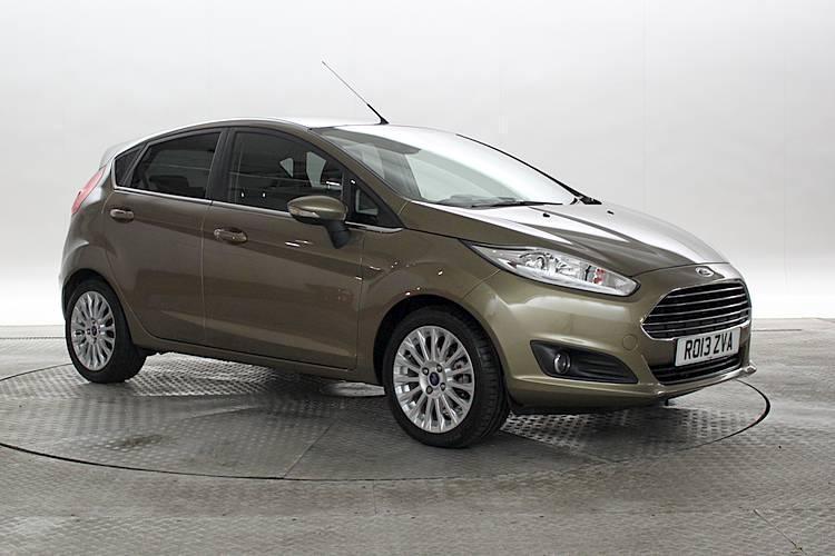 2013 (13 Reg) Ford Fiesta 1.0 EcoBoost 100 Titanium Fashionista Brown 5 ...
