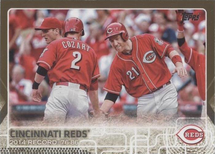 2015 Topps - Gold #277 Cincinnati Reds /2015 for sale online | eBay