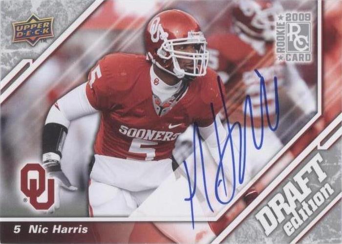 2009 Upper Deck Draft Edition - Autographs #99 Nic Harris (AU, RC) for ...