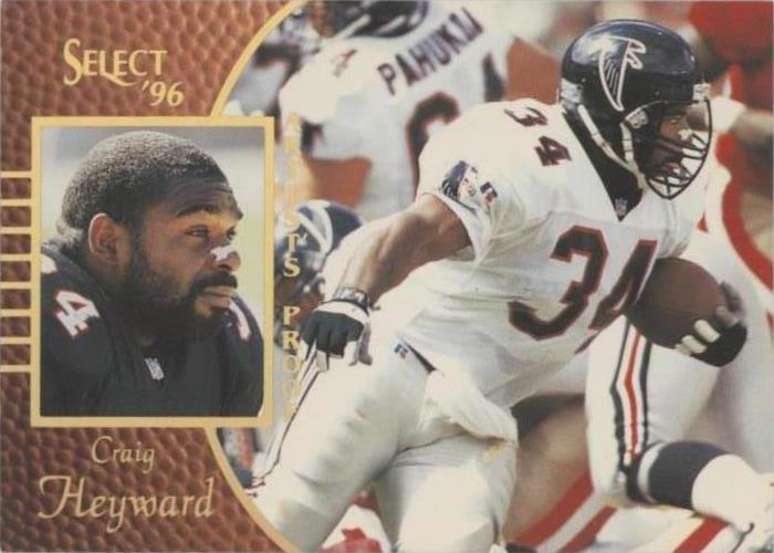 1996 Select - Artist's Proof #88 Craig Heyward for sale online | eBay