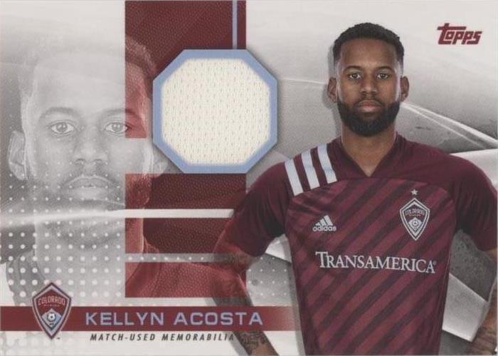 2020 Topps MLS - Jumbo Relics Kellyn Acosta #JR-KA /319 (MEM) for sale ...