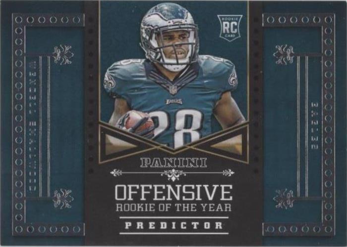 2016 Panini - Offensive ROY Predictor #OROY-9 Wendell Smallwood (RC ...