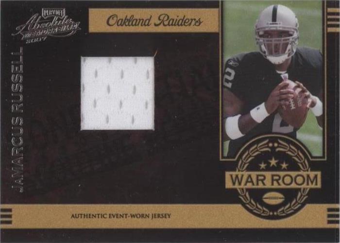 2007 Playoff Absolute Memorabilia - War Room Materials #WR-20 JaMarcus ...