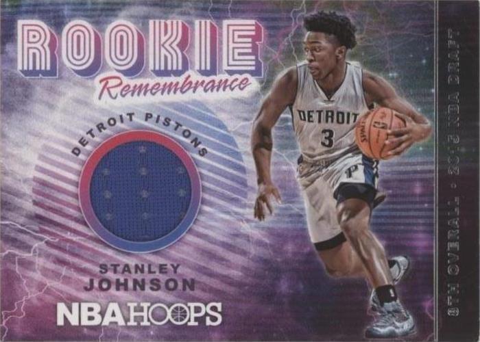 2018-19 Panini NBA Hoops - Rookie Remembrance Stanley Johnson #RR-SJ ...