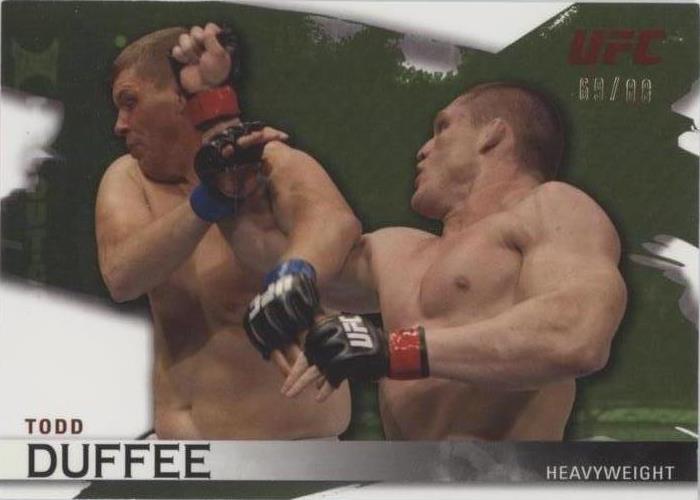 2010 Topps UFC Knockout - Green #82 Todd Duffee /88 (RC) for sale ...