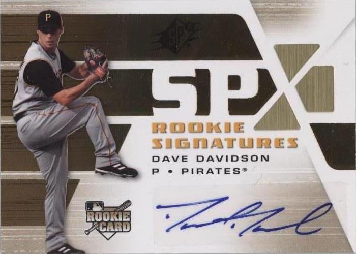 2008 SPx - Rookie Signatures #132 Dave Davidson (AU, RC) for sale online | eBay