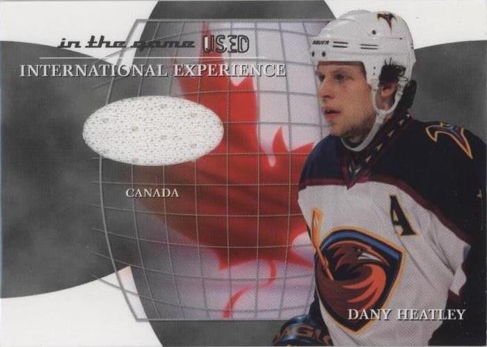2003-04 In the Game-Used Signature Series - International Experience ...
