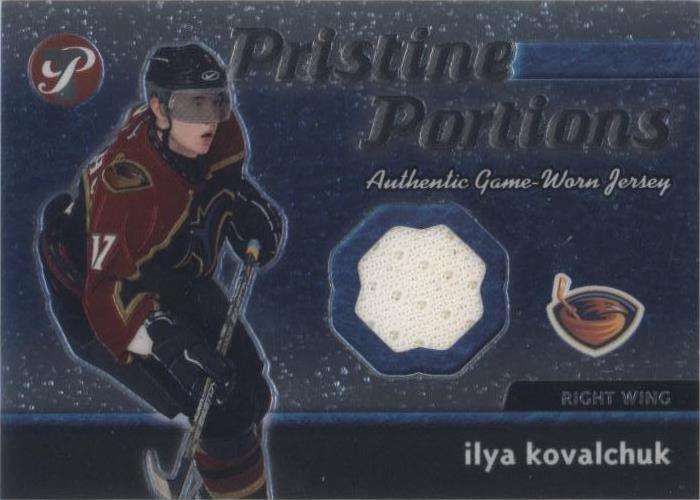 2003-04 Topps Pristine - Pristine Portions Jersey #PPJ-IK Ilya Kovalchuk (MEM) for sale online ...