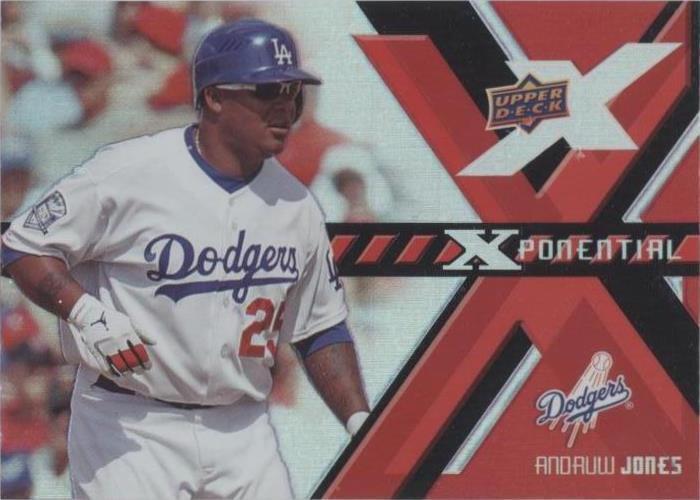 2008 Upper Deck X - Xponential Andruw Jones #X-AJ for sale online | eBay