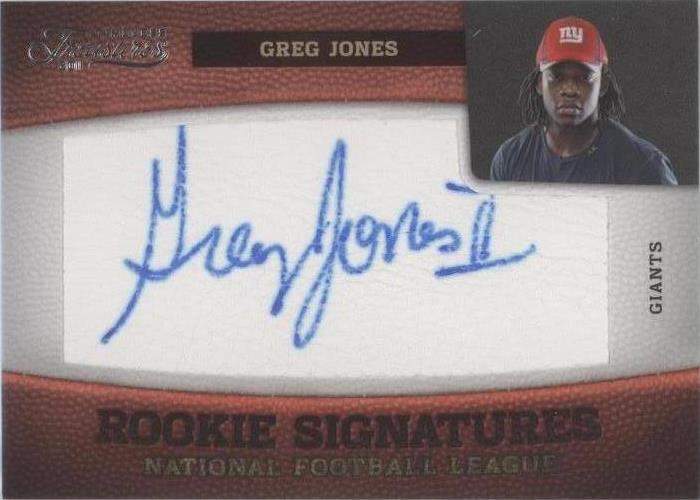 2011 Panini Timeless Treasures - Rookie Signatures #160 Greg Jones /299 ...