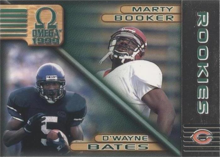 1999 Pacific Omega - Marty Booker, D'Wayne Bates #48 (RC) for sale ...