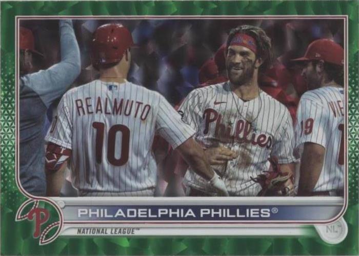 2022 Topps Series 2 - Green Foilboard #501 Philadelphia Phillies /499 for sale online | eBay