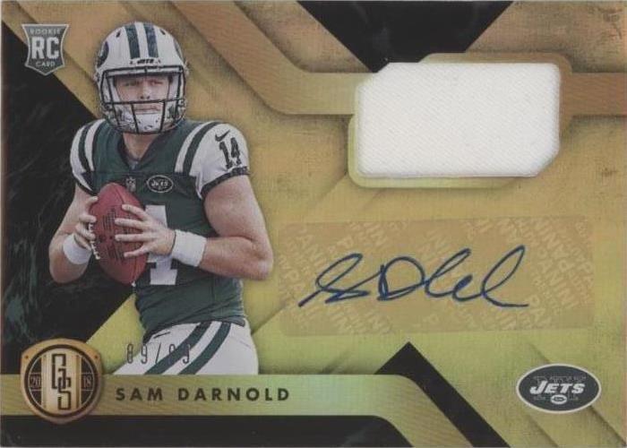 2018 Panini Gold Standard - Rookie Jersey Autographs Sam Darnold #202 / ...