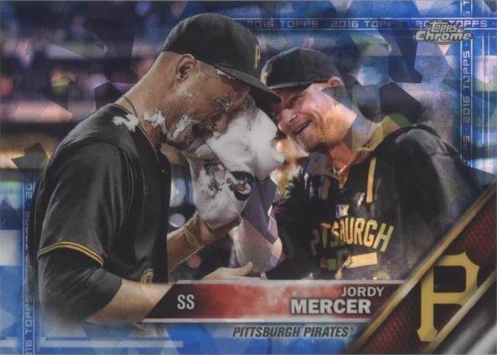 2016 Topps - Chrome Sapphire Edition #527 Jordy Mercer for sale online ...