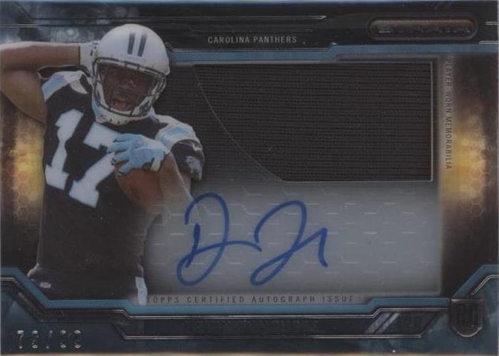 2015 Topps Strata - Clear Cut Autograph Patch Rookies Blue #CCAP-DF ...