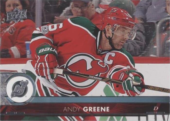 2017-18 Upper Deck - Andy Greene #119 for sale online | eBay