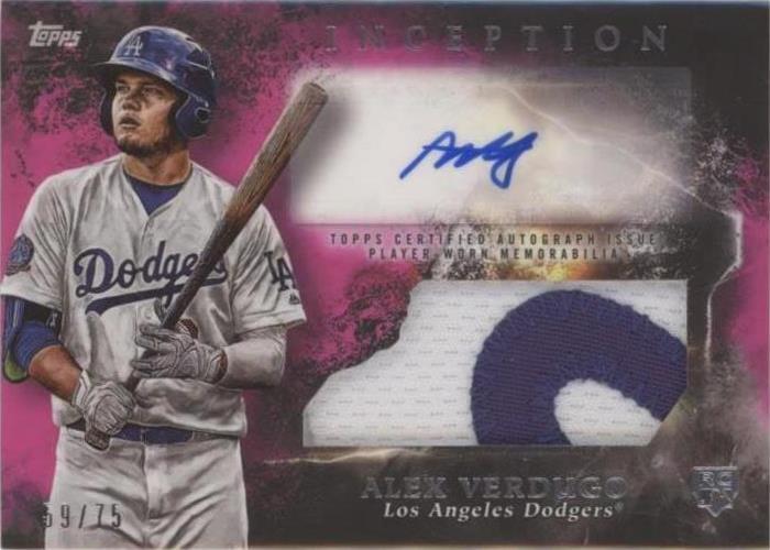 2018 Topps Inception - Inception Autographed Patches Magenta #IAP-AV ...