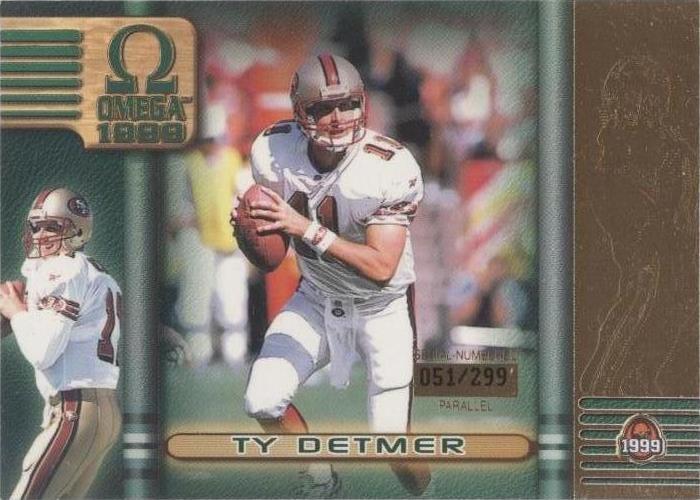 1999 Pacific Omega - Gold #58 Ty Detmer /299 for sale online | eBay