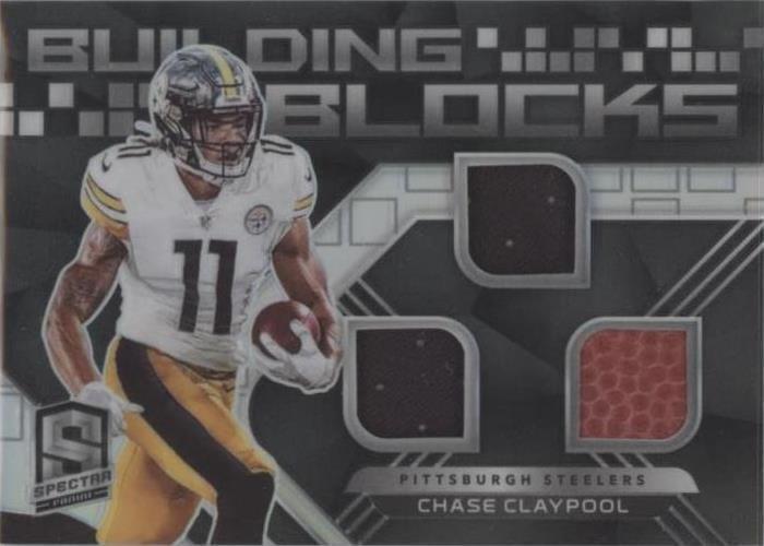 2020 Panini Spectra - Building Blocks Relics #BB-21 Chase Claypool /99 ...