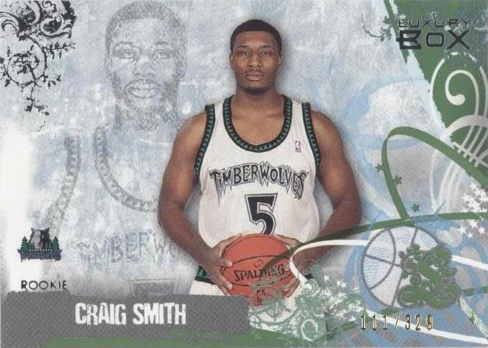 2006-07 Topps Luxury Box - Rookie Craig Smith #76 Green /329 (RC) for ...