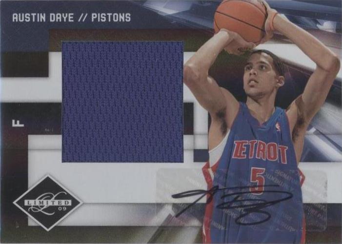 2009-10 Panini Limited - Freshman Jumbo Signatures #14 Austin Daye /49 ...