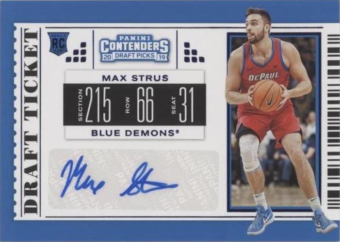 2019-20 Panini Contenders Draft Picks - College Ticket Draft Ticket ...