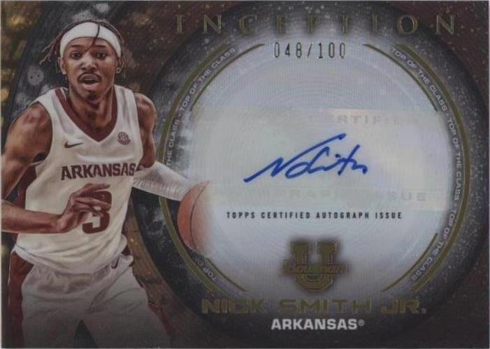2022-23 Bowman Inception University - Top of the Class Autographs Nick ...