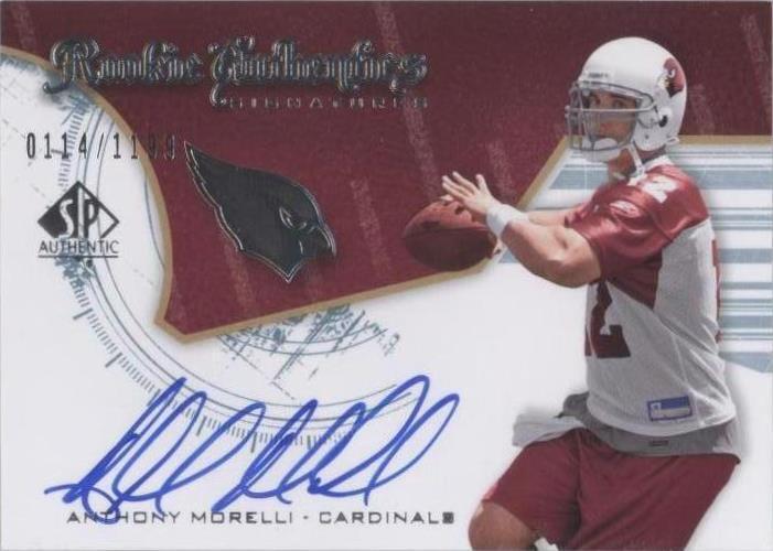 2008 SP Authentic - Rookie Authentics Signatures Anthony Morelli #203 / ...