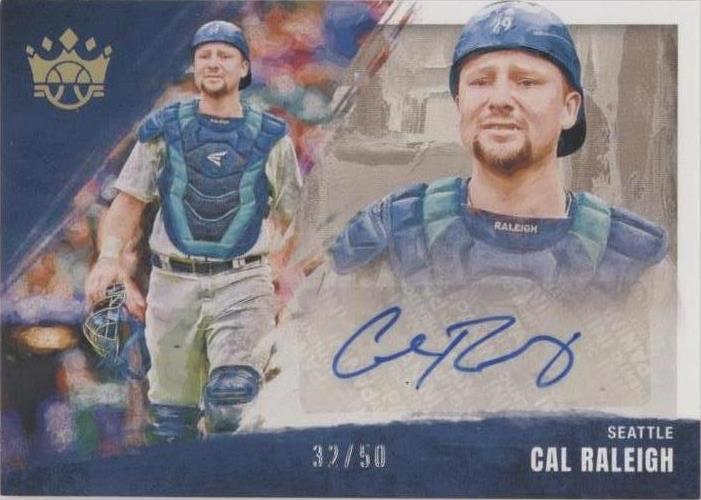 2022 Panini Diamond Kings - DK Signatures Holo Gold #DKS-CR Cal Raleigh ...