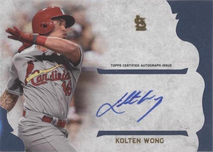 2015 Topps Supreme - Simply Supreme Autographs #SSA-KW Kolten Wong (AU) for sale online | eBay