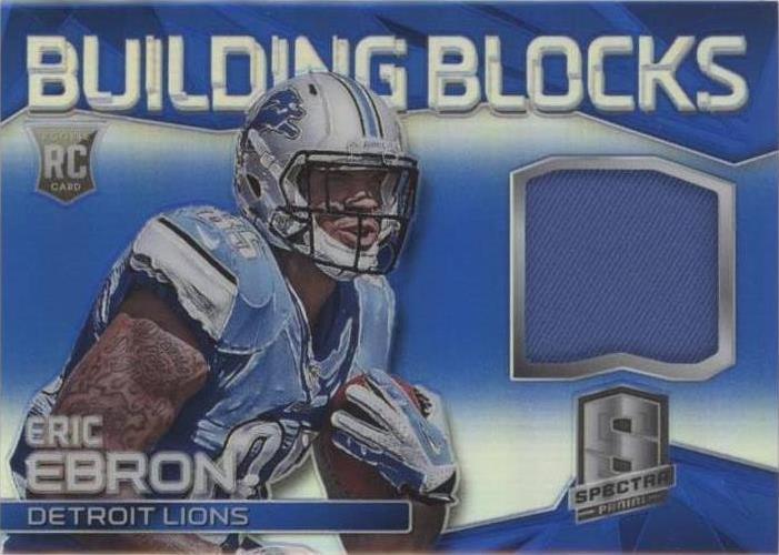 2014 Panini Spectra - Building Blocks Jerseys Blue Prizm #BB-EE Eric ...