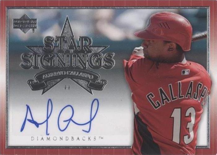 2007 Upper Deck - Star Signings Alberto Callaspo #SS-AC (AU) for sale ...