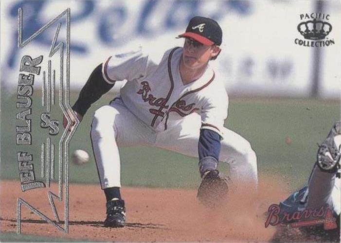 1998 Pacific Crown Collection - Jeff Blauser #230 Silver for sale ...