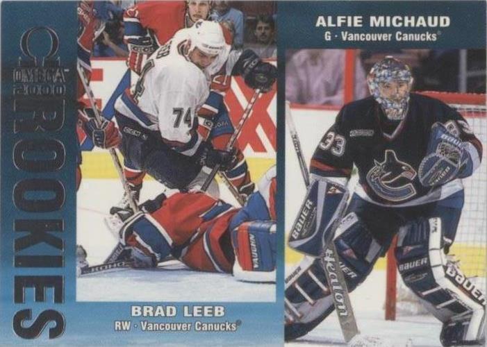 1999-00 Pacific Omega - Alfie Michaud, Brad Leeb #240 (RC) for sale ...