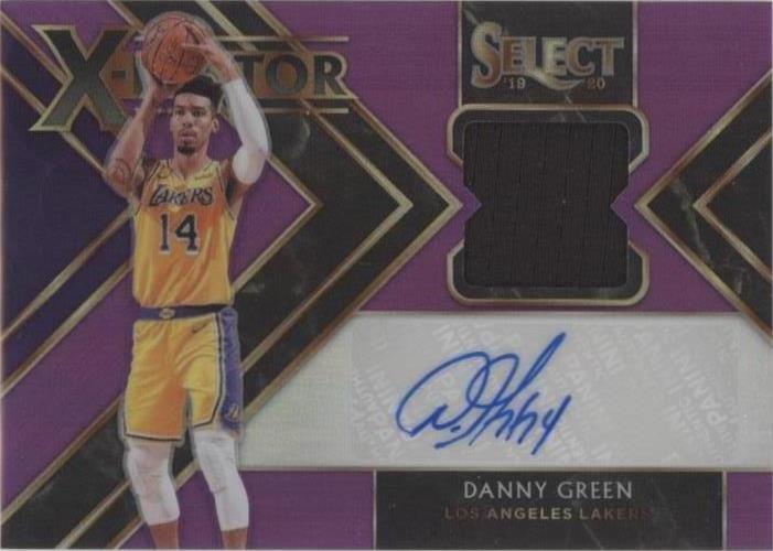 2019-20 Panini Select - X-Factor Memorabilia Signatures Purple #XF-DGR ...