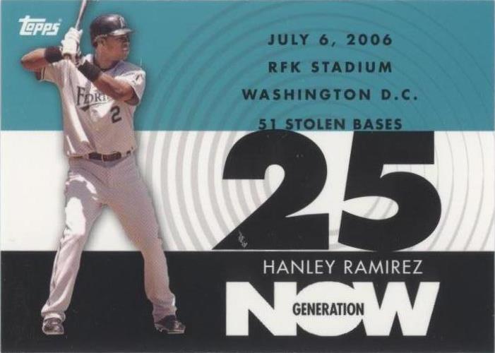 2007 Topps - Generation Now #GN323 Hanley Ramirez for sale online | eBay