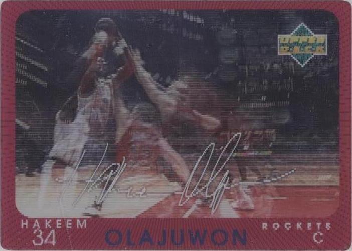 1997-98 Upper Deck Diamond Vision - Hakeem Olajuwon #S10 Signature Moves for sale online | eBay
