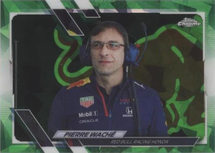 2021 Topps Chrome Sapphire Edition Formula 1 - F1 Crew Green #85 Pierre ...