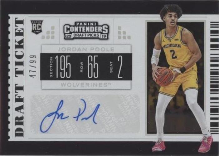 2019-20 Panini Contenders Draft Picks - College Ticket Draft Ticket ...