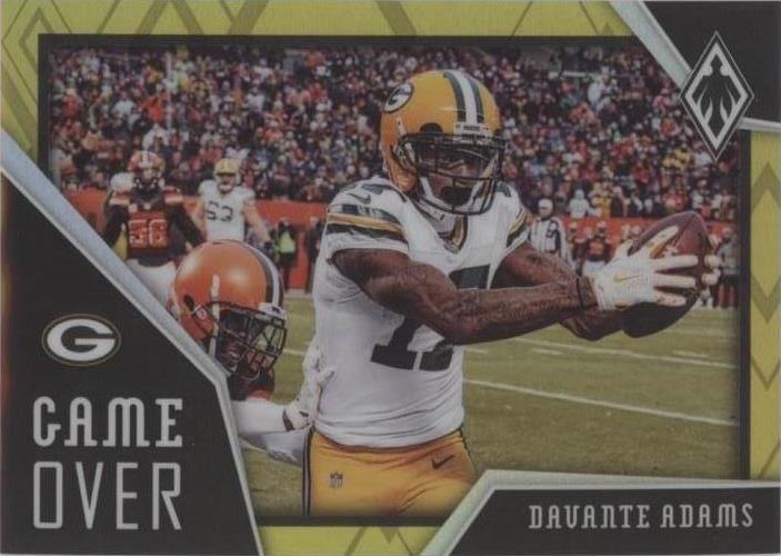 2020 Panini Phoenix - Game Over Yellow #8 Davante Adams /75 for sale ...