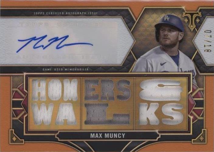 2022 Topps Triple Threads - Triple Threads Autograph Relics Amber #TTAR ...