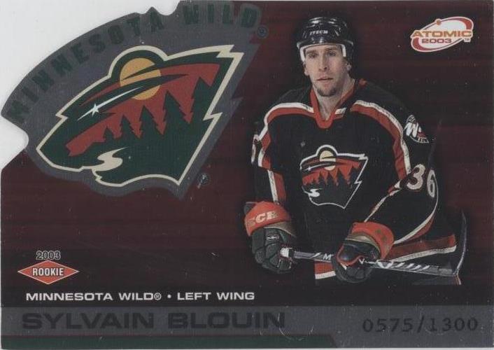 2002-03 Pacific Atomic - #114 Sylvain Blouin /1300 (RC) for sale online ...