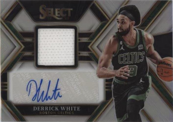 2022-23 Panini Select - Autographed Memorabilia Derrick White #AM-DKW ...