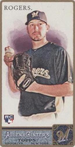 2011 Topps Allen & Ginter's - Mark Rogers #221 Mini Allen & Ginter Back ...